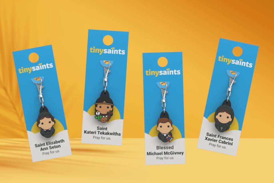 Add an American saint to your keychain this summer