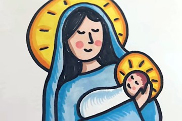 5 Beautiful hands-on crafts to share Our Lady’s birthday with kids