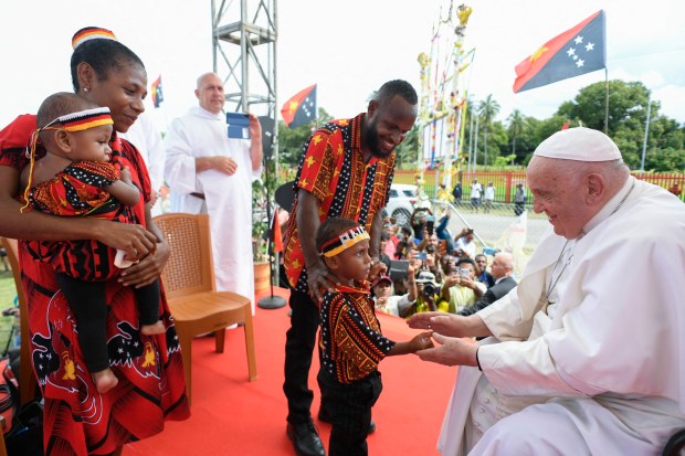 Pope: In land like Eden, people are most beautiful treasure