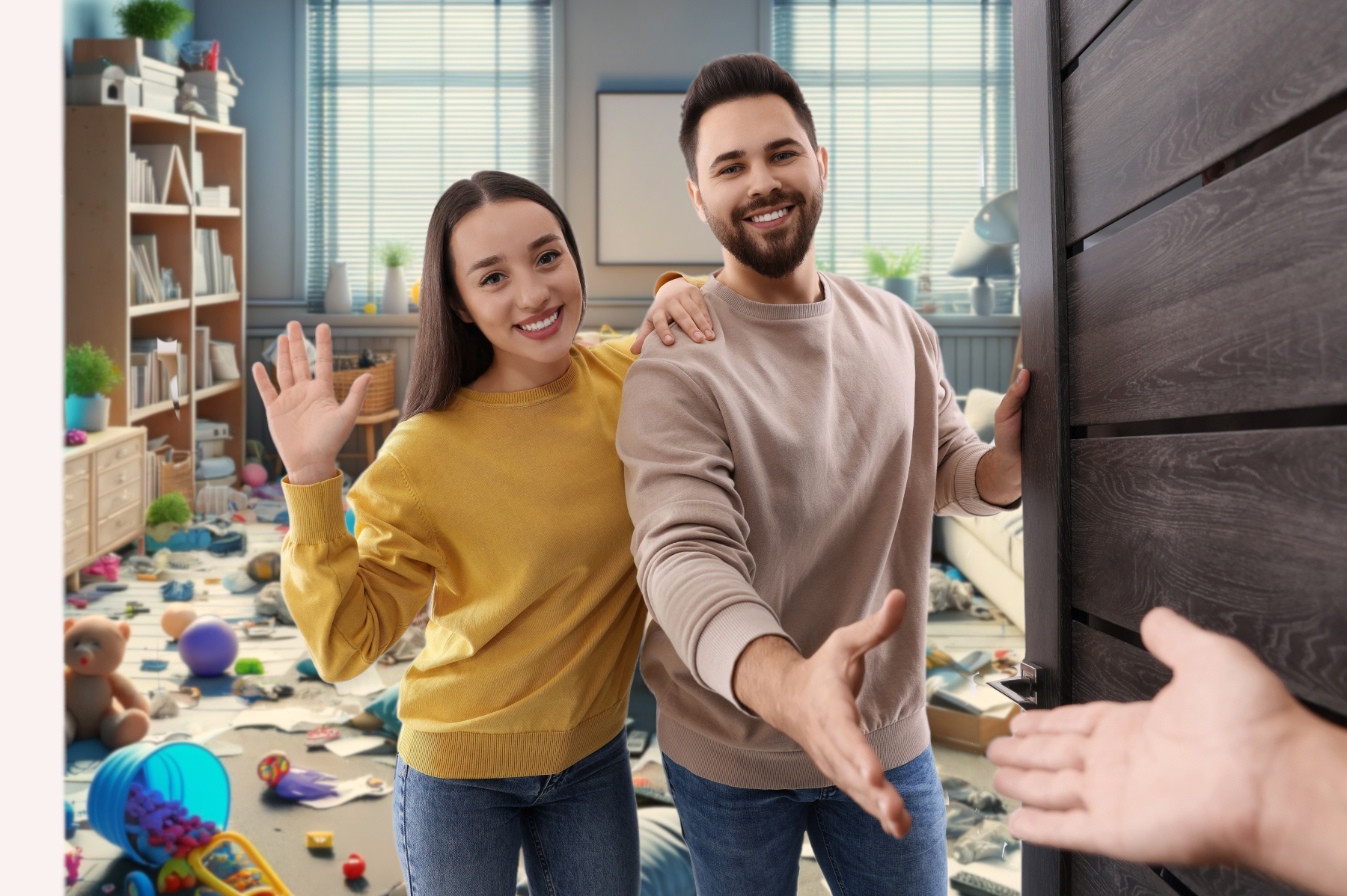 Letting other people into the mess of your life