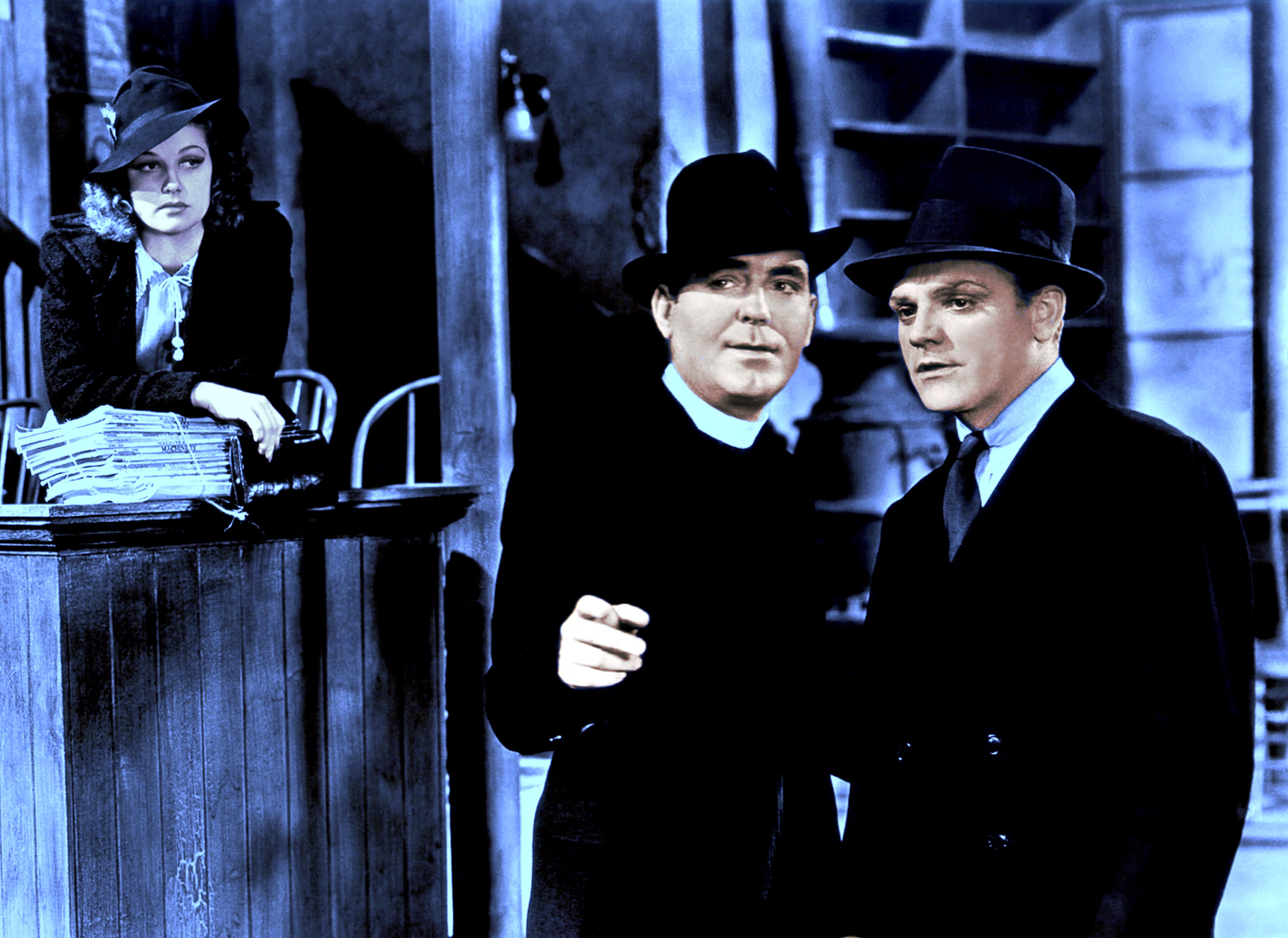 Actor Pat O’Brien and his friends in "The Boys Club"