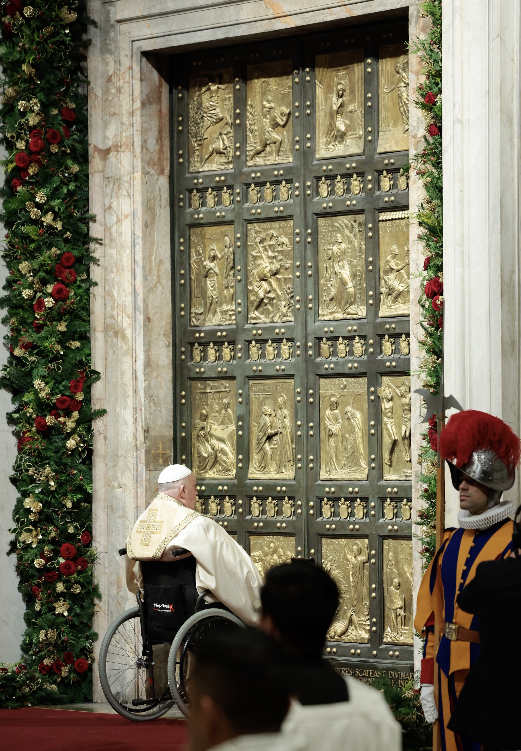 Pope opens first of Rome's five Holy Doors