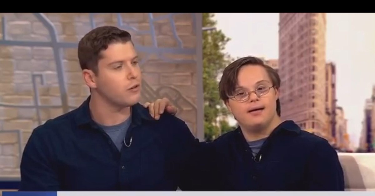 Brother's bond with his younger sibling with Down syndrome