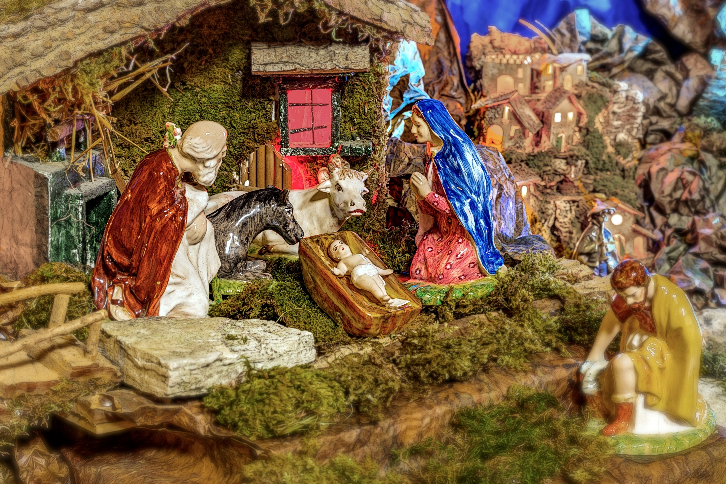 The nativity set under your tree is no small thing (Photos)
