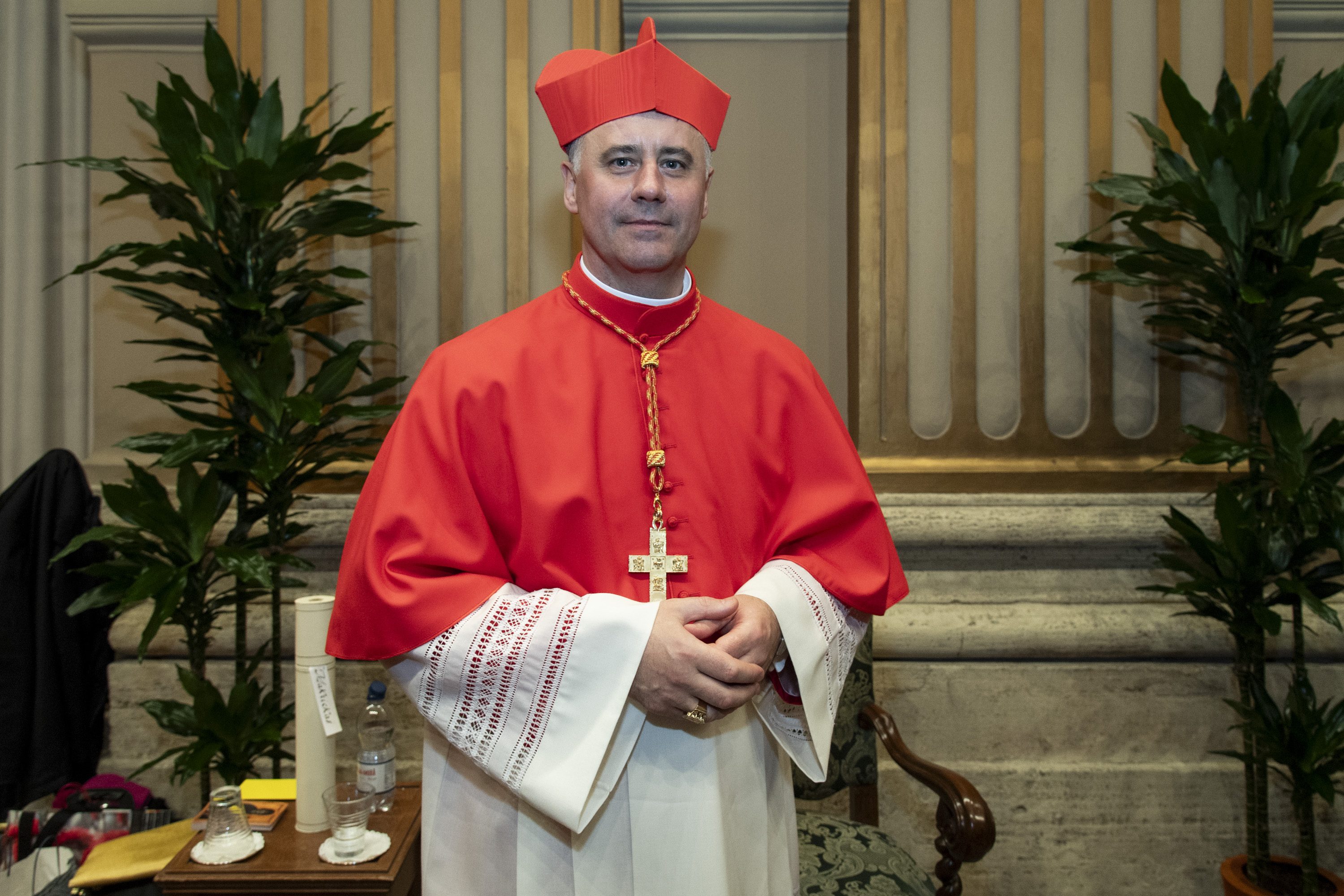 Cardinal Makrickas officially archpriest of Saint Mary Major