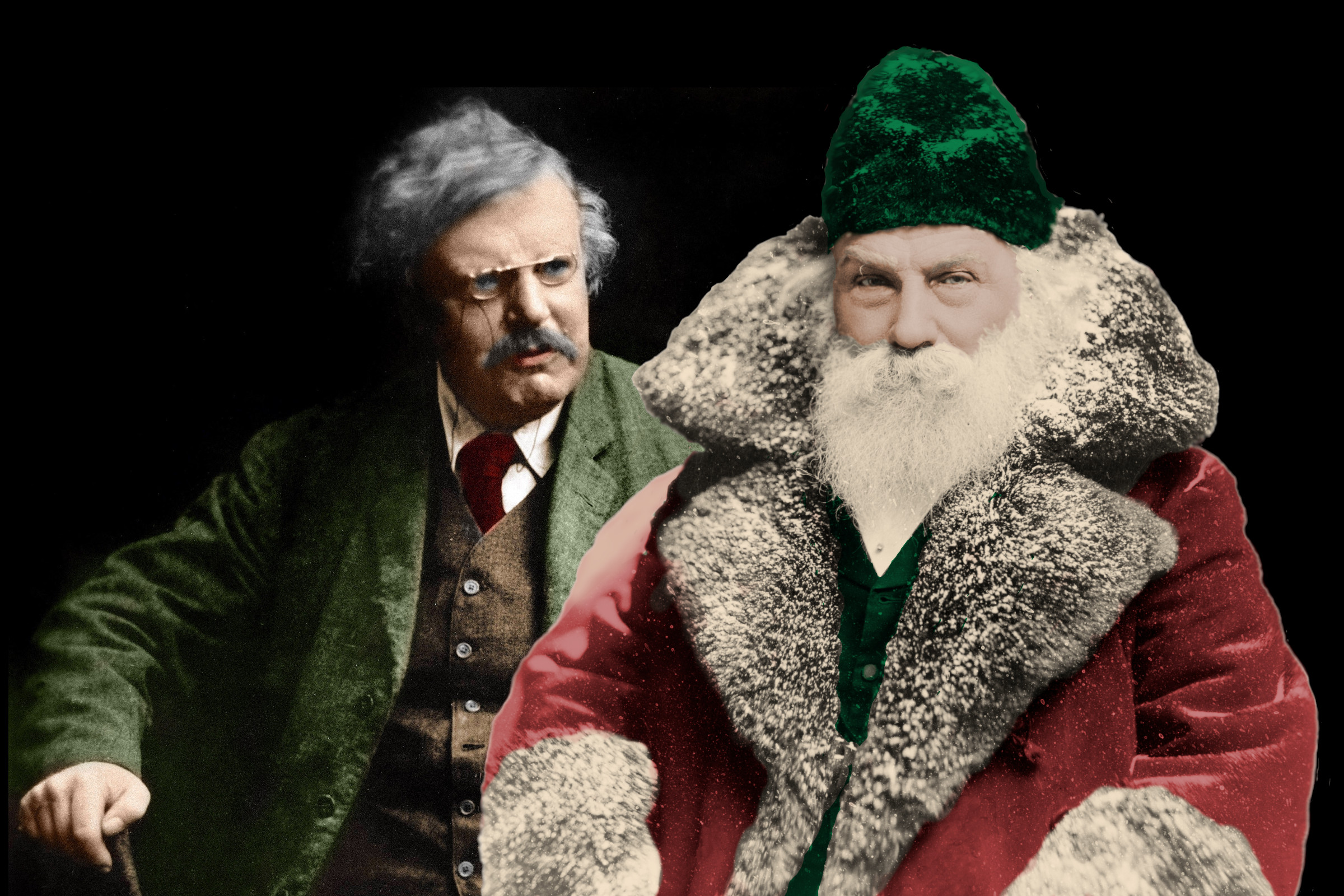What happened when Father Christmas met G.K. Chesterton?