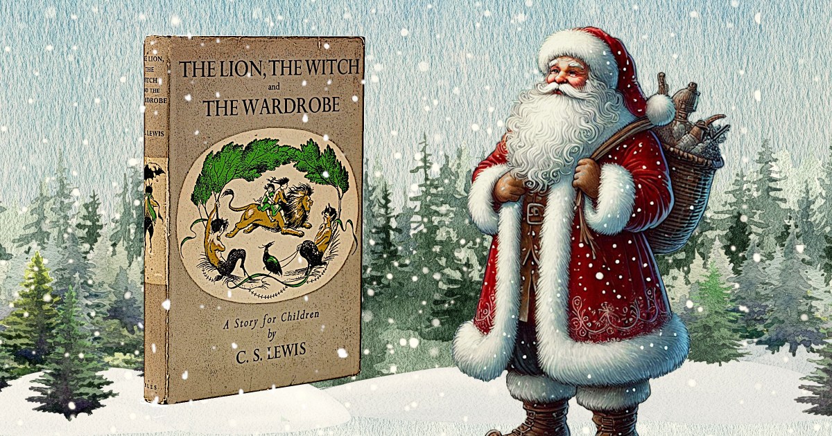 What happened when Father Christmas went to Narnia?