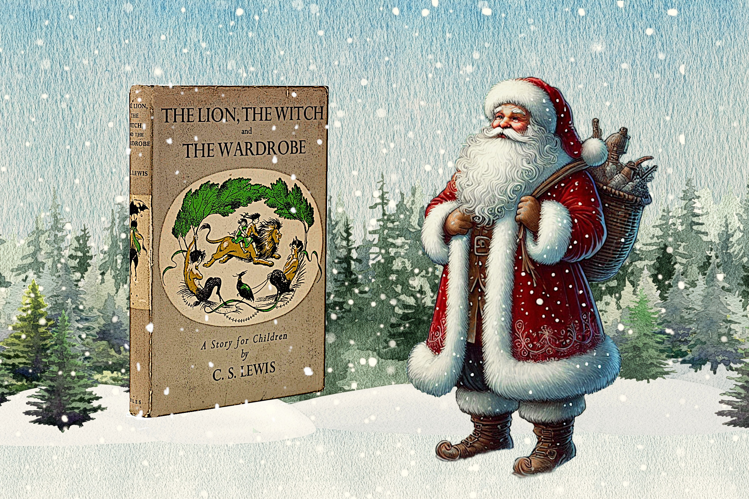 What happened when Father Christmas went to Narnia?
