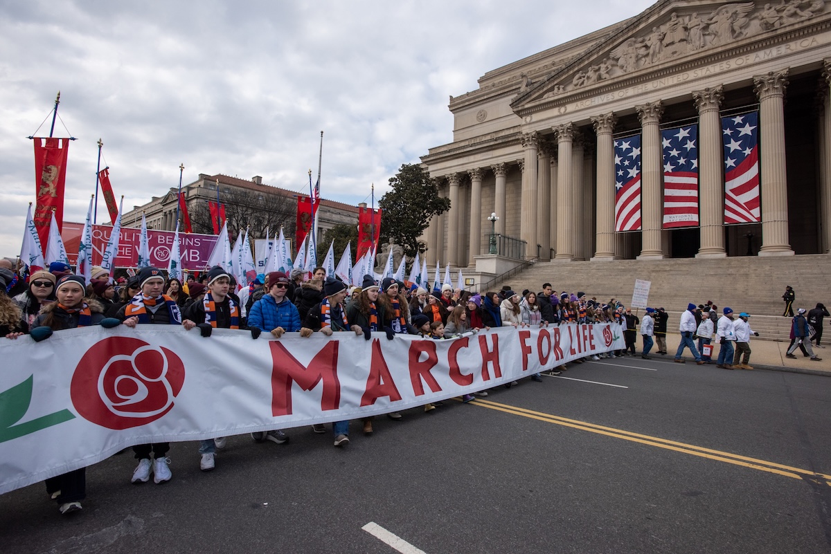Beautiful images from March for Life 2025