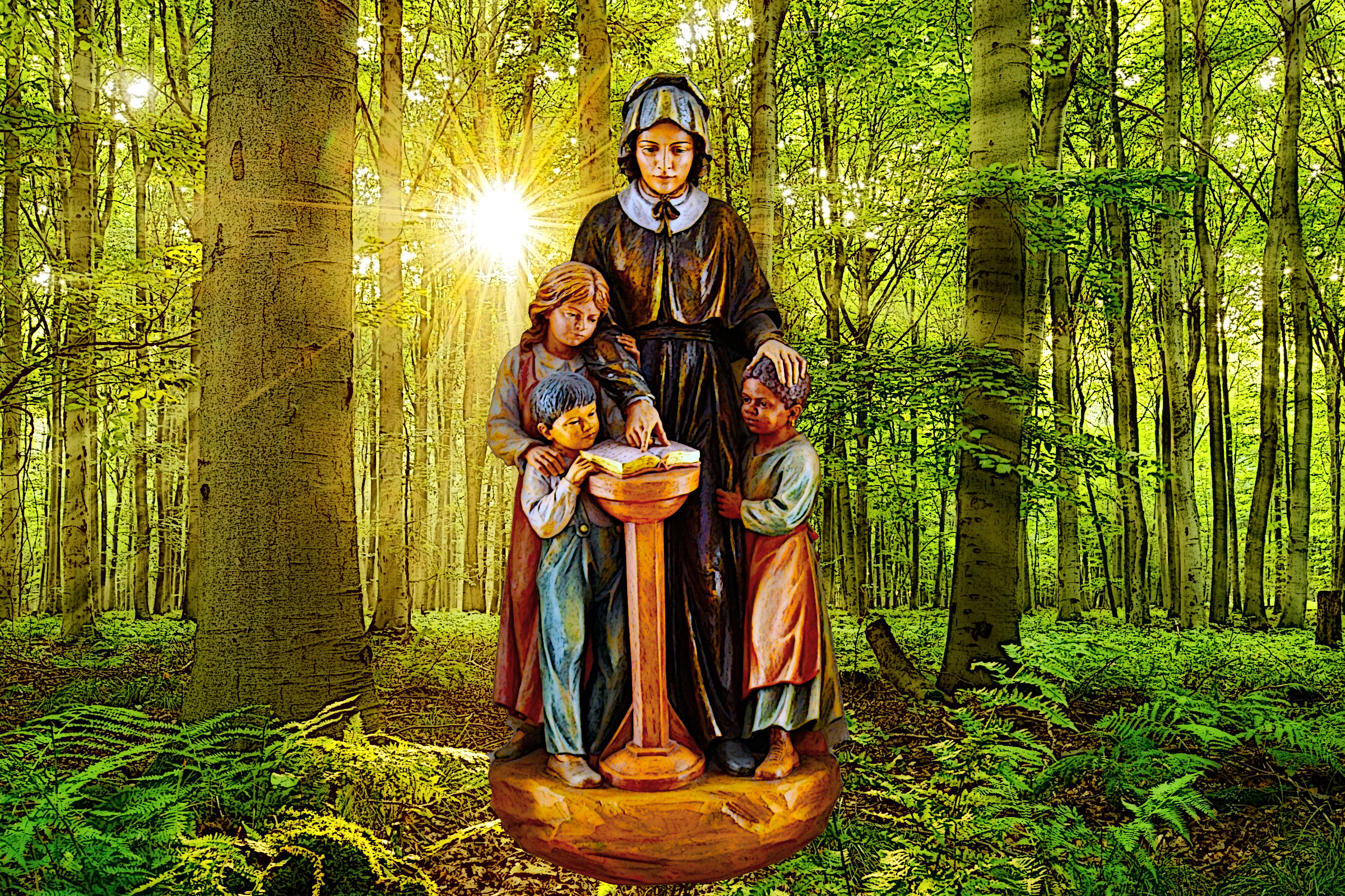 Open-and-go lesson plan for the feast of St. Elizabeth Ann Seton