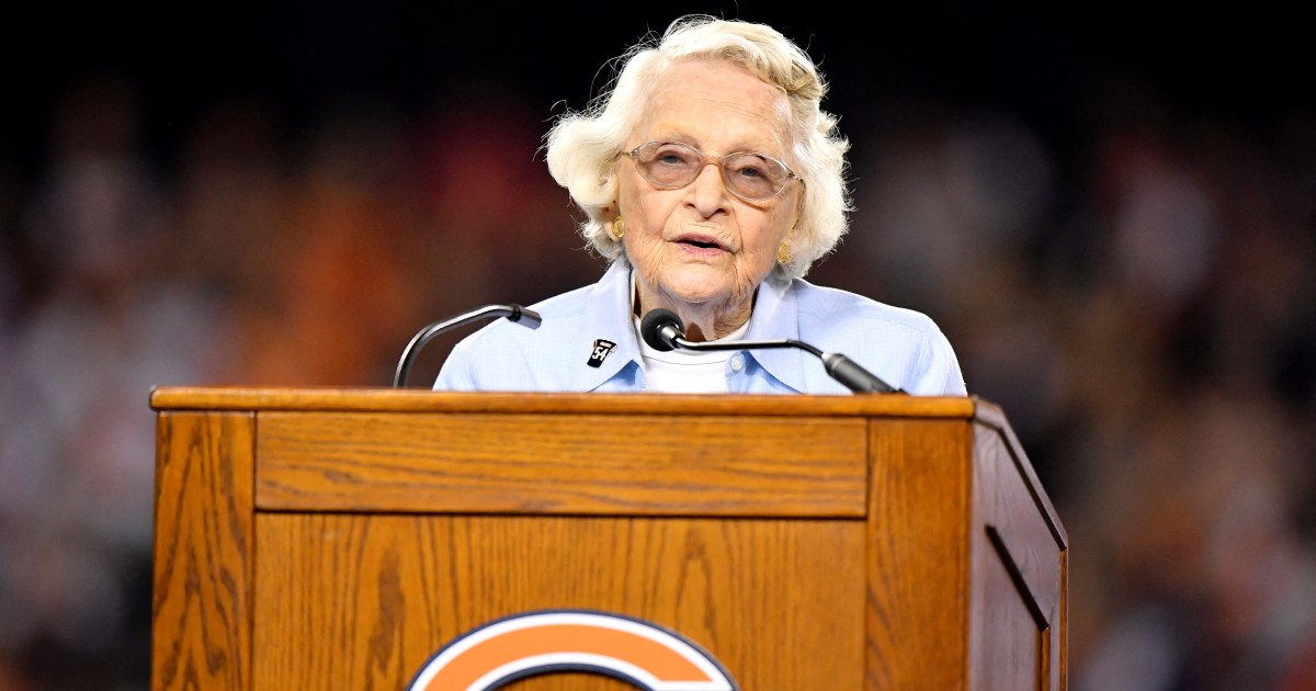 Faith and football: Chicago Bears owner dies at 102