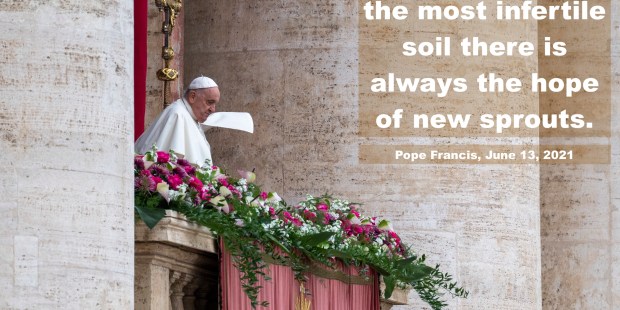 (Slideshow) Pope Francis statements on HOPE
