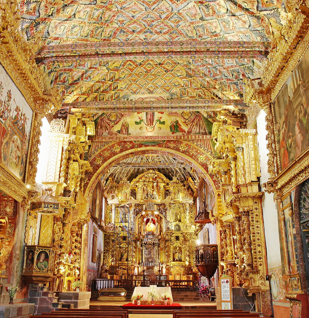 San Pedro in Andahuaylillas, the Sistine Chapel of Peru