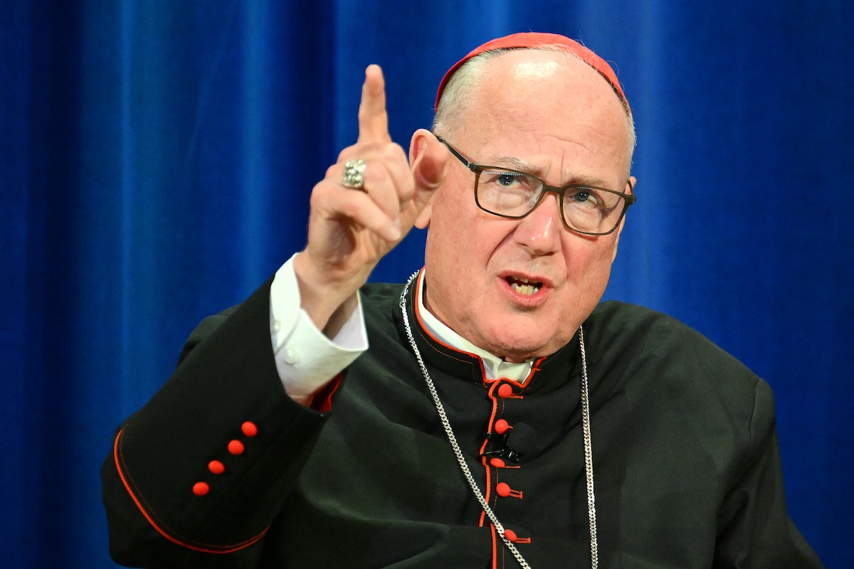 Cardinal Dolan: Parents, name your kids after saints!