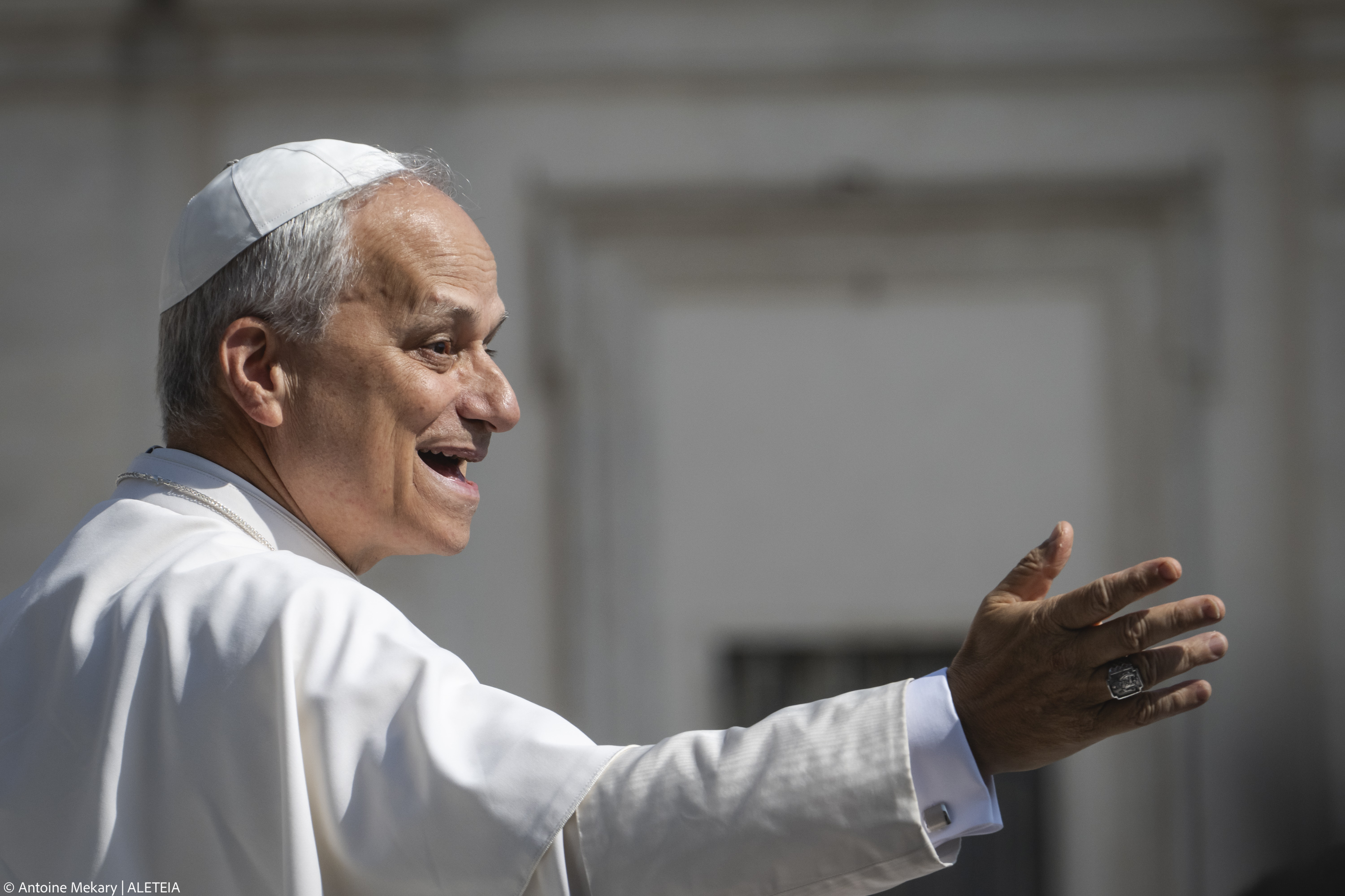 Pope uses Instagram to share picture of adorable little fan