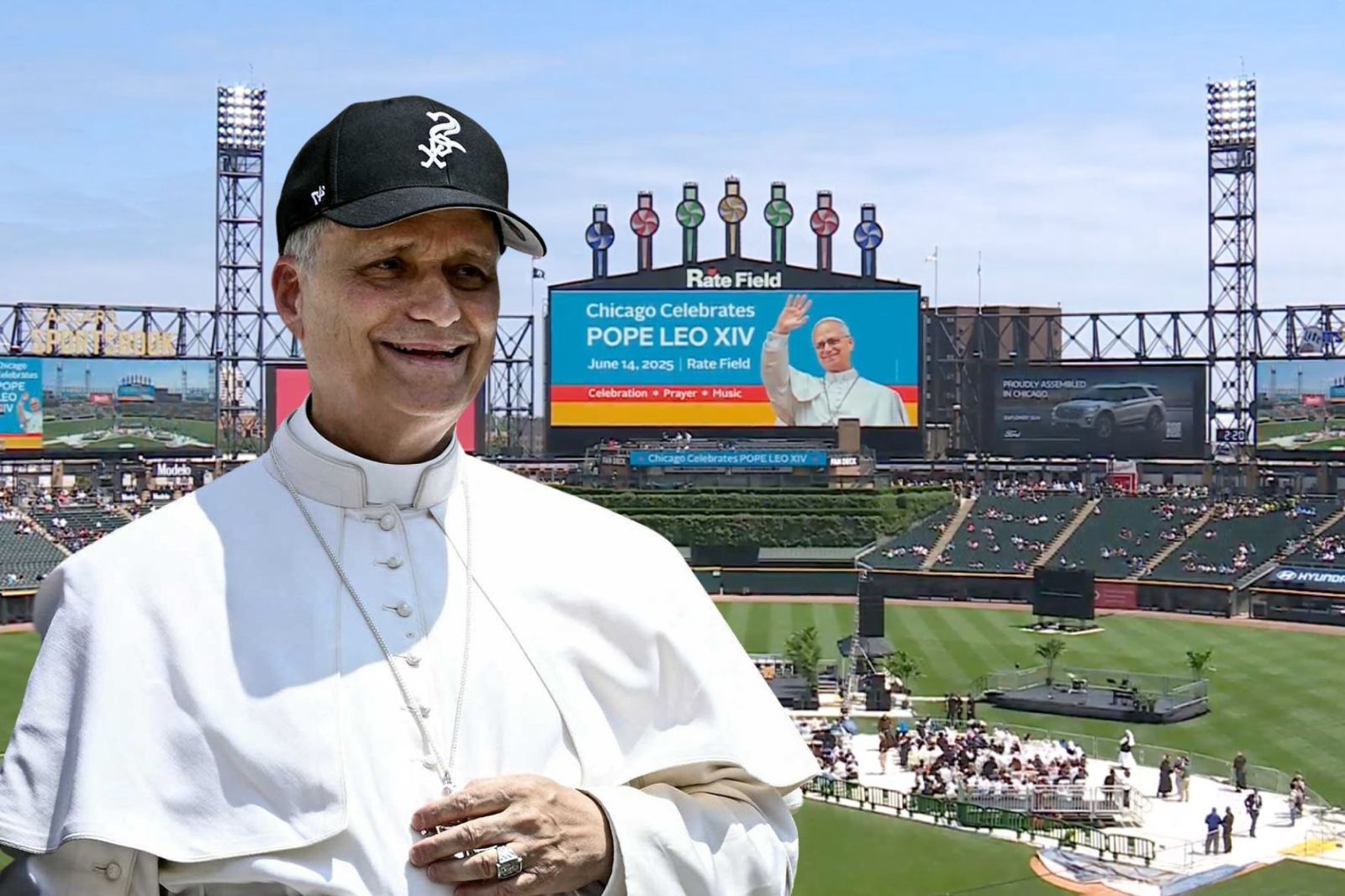 Chicago celebrates Pope Leo, hears his 1st address to USA