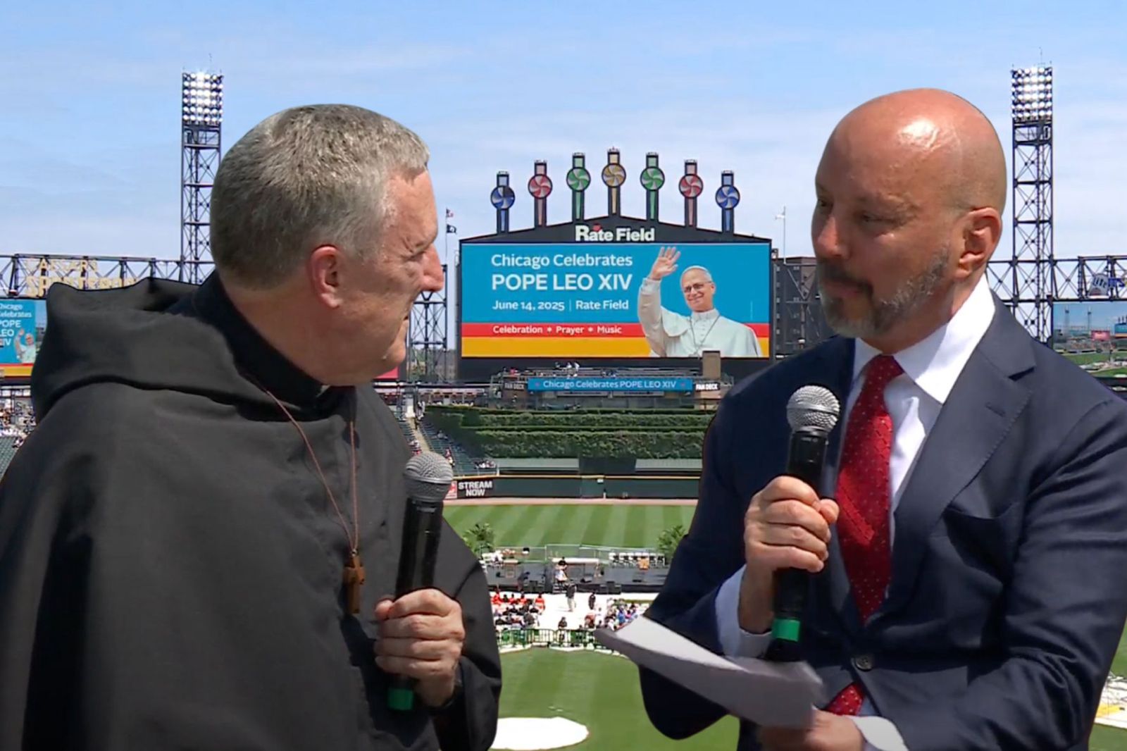 Chicago celebrates Pope Leo, hears his 1st address to USA