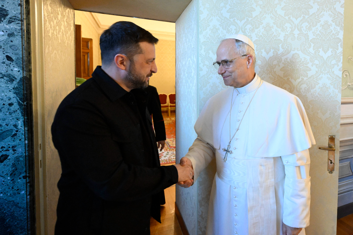 Zelensky shares Pope Leo XIV's letter imploring peace