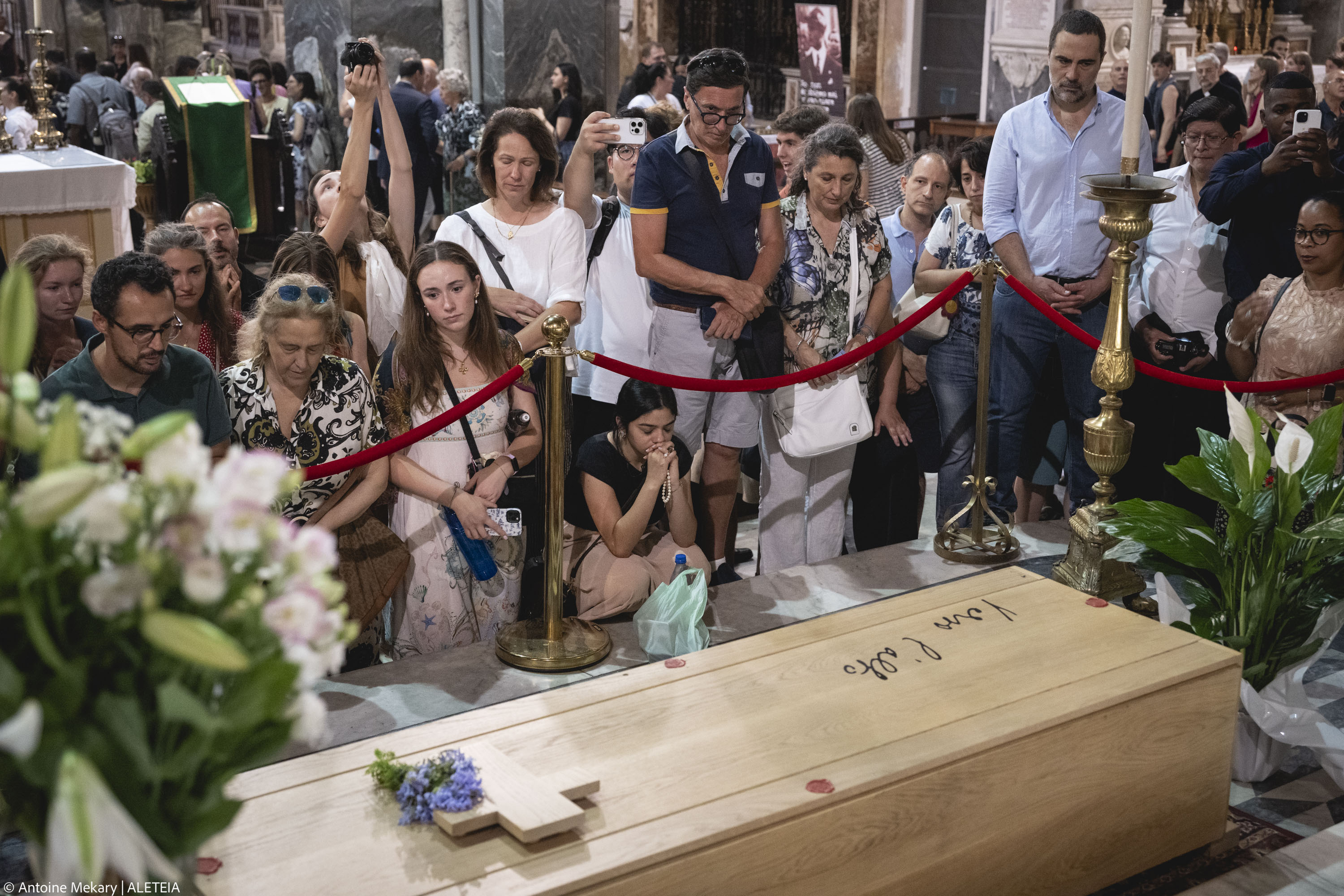 Pope's words of comfort after Egyptian youth dies at Jubilee