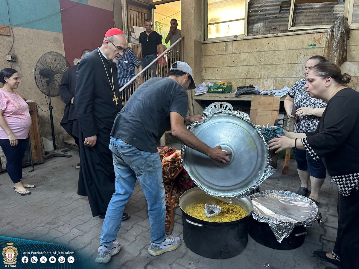 Suffering, peace and hope are realities: Pizzaballa to youth