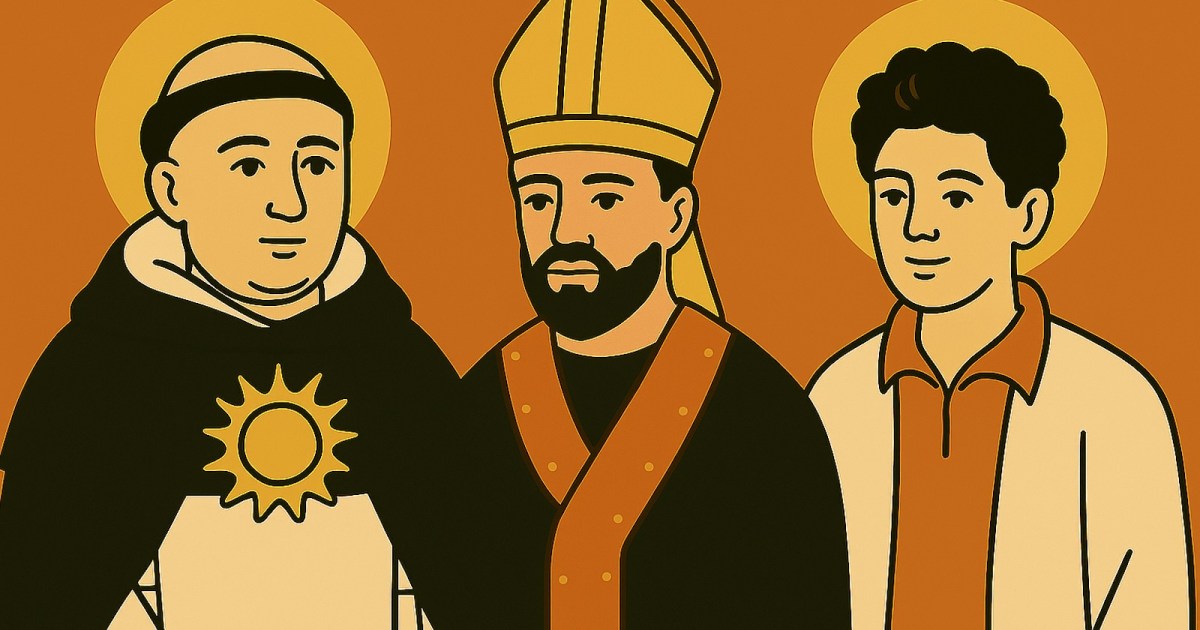 Back to school with 3 saints for students