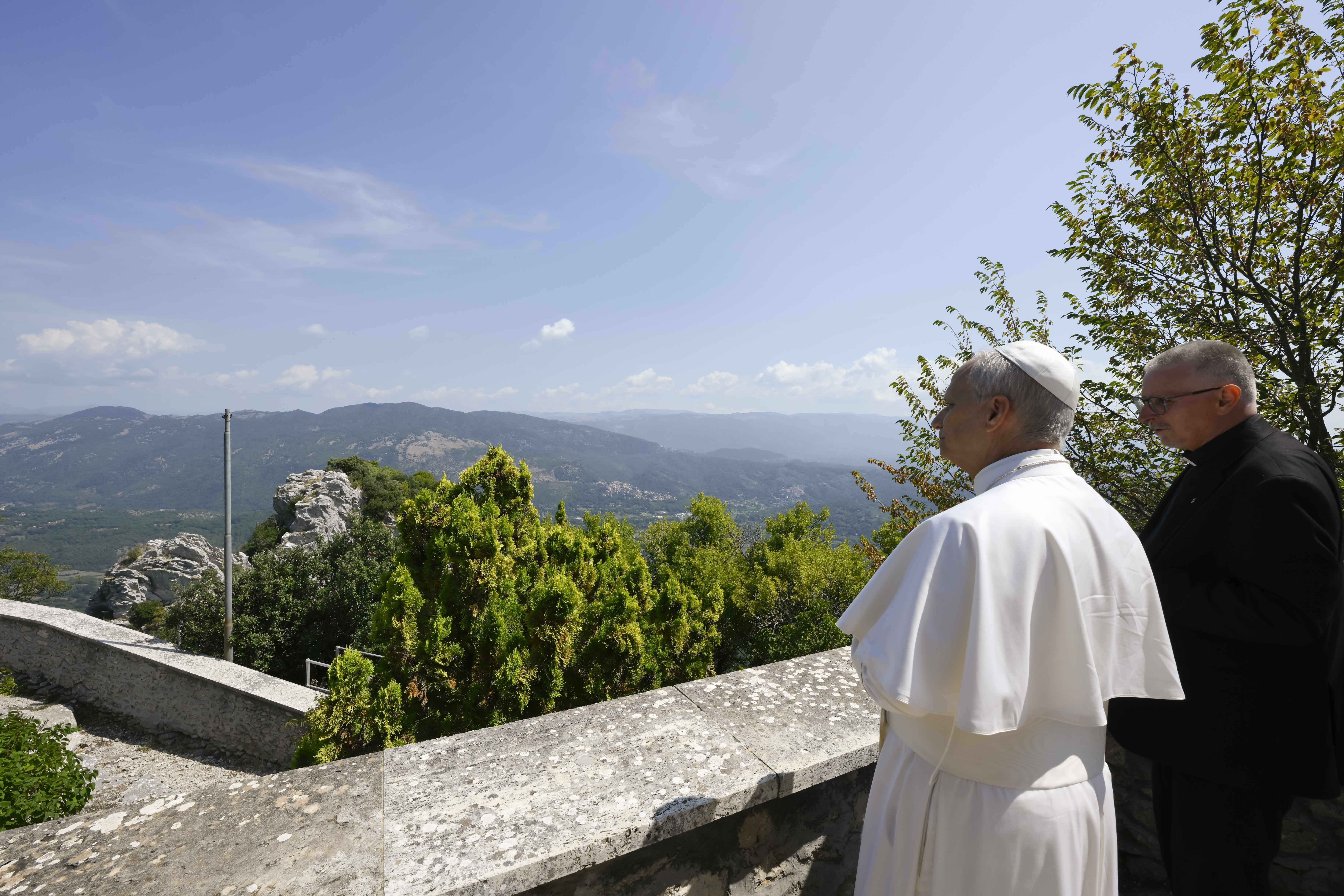 Pope Leo back at Castel Gandolfo for his day of rest