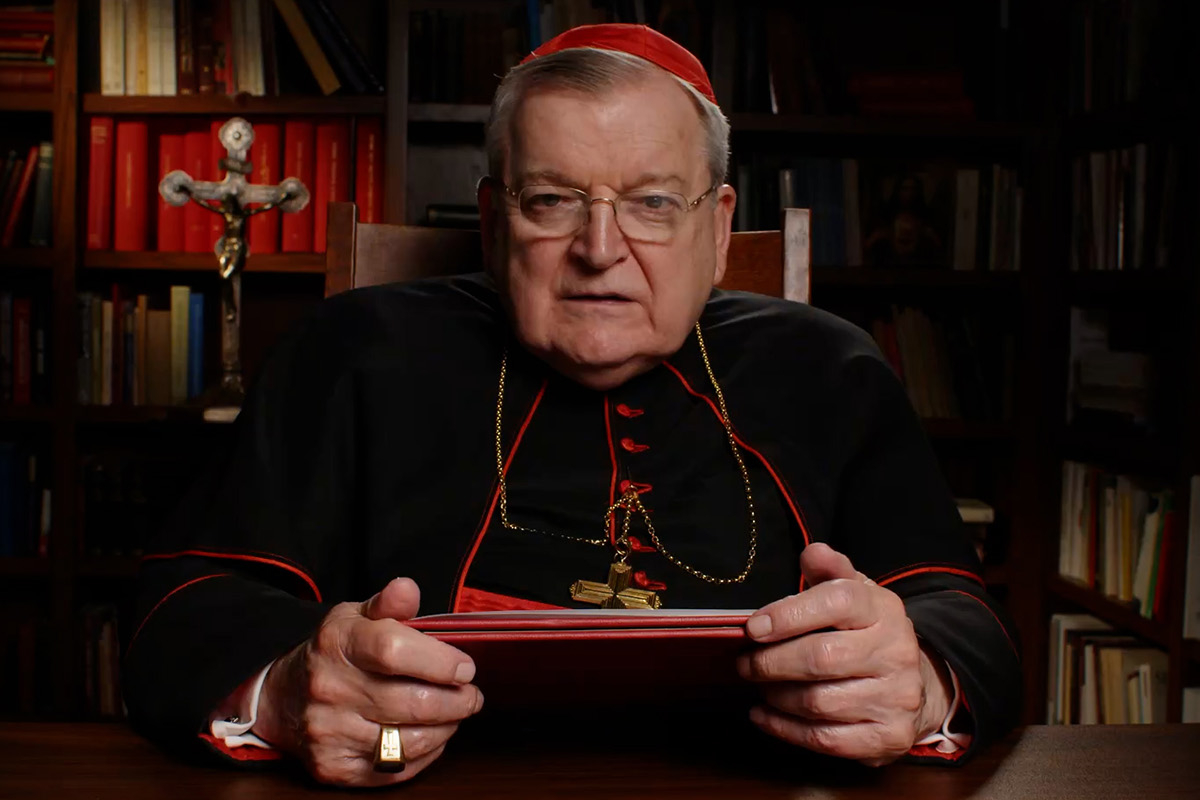 Cardinal Burke condemns deepfake videos as 'gravely sinful'