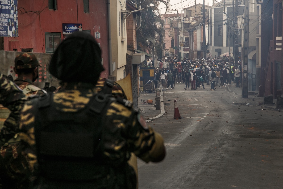 Pope prays for Madagascar as protests bring deaths