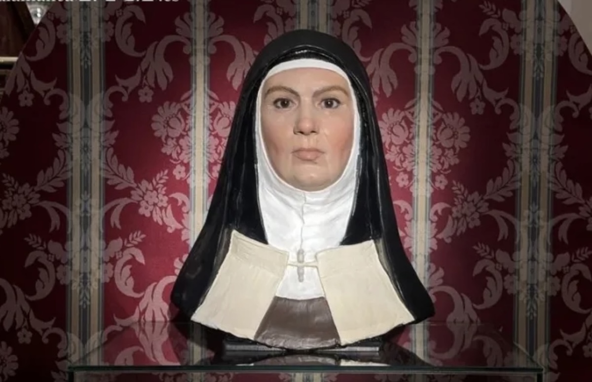 Reproduction shows Teresa of Avila’s spiritual beauty