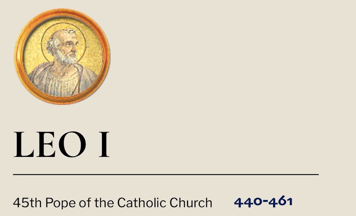 St. Leo the Great's words are a battle cry of hope