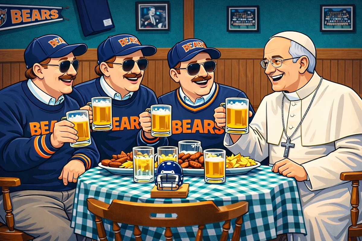 Pope Leo and the truth behind a saint and the Chicago Bears